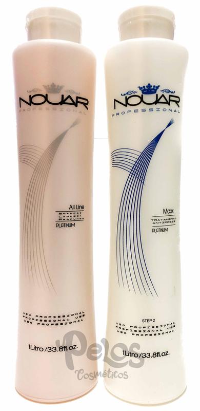 Nouar Progressiva Maxx Platinum Kit - Progressiva para Cabelo ...