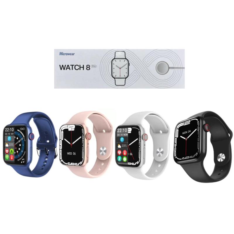 Novo Smartwatch W28 PRO 45mm Relógio Inteligente Faz e Recebe Ligação ...