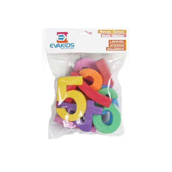 Números de EVA com 10 Peças 8 cm EVA Kids - EVA - Magazine Luiza
