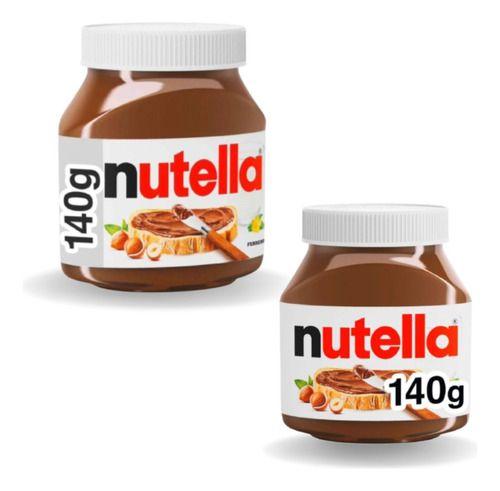 Nutella Creme De Avelã Com Cacau Ferrero 140g - Creme de Avelã ...
