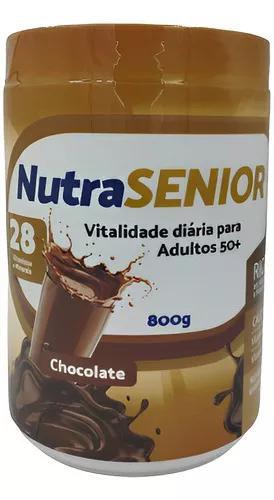 Nutra Senior Adulto 50+ Chocolate 800g - Nutra Milk - Complemento ...