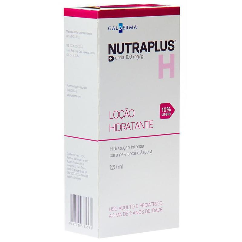 Nutraplus 10% Hidratacao Intensa Loção 120Ml - Hidratante Corporal ...