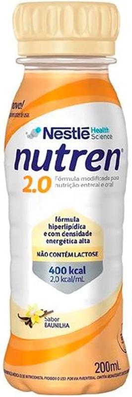 Nutren 2.0 200ml sabor baunilha - NESTLE - Complemento Alimentar Adulto ...