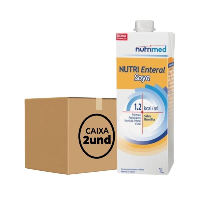 Nutri enteral soya 1.2 kcal/ml (cx c/02 unds) - nutrimed - DANONE ...