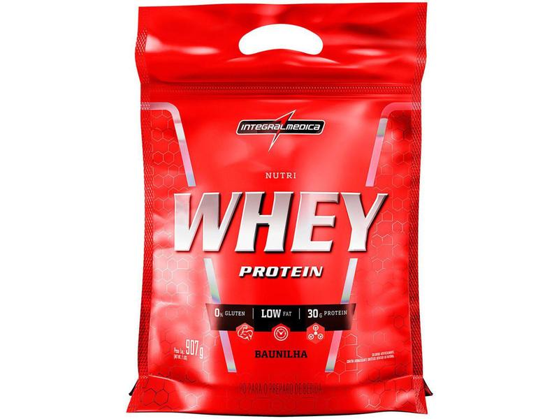 Nutri Whey Protein Baunilha Refil Integralmédica - 907g - Whey Protein - Magazine Luiza