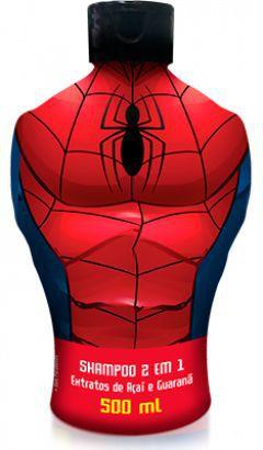 Nutriex - Shampoo Spider-Man 2 em 1 - 500ml - Shampoo - Magazine Luiza