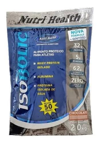 Nutrihealth - Isobolic Whey Protein Isolado Refil 2kg - Nutri Health ...