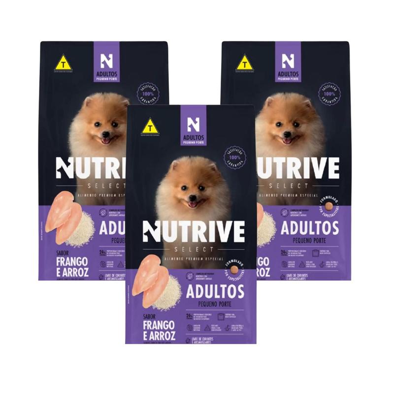 Nutrive adulto pequeno porte 2,5 kg - Frango e Arroz - Outros Pets ...