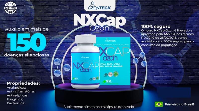 NxCap OZONIZADO - Ozonteck - Óleo Corporal - Magazine Luiza