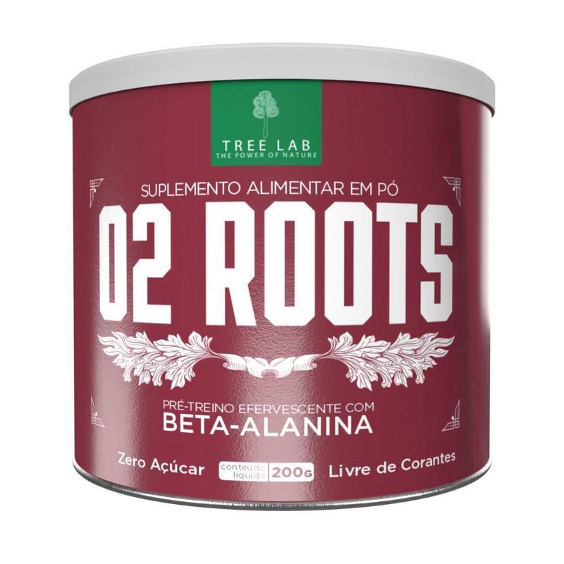 O2 Roots (200g) - Tree Lab - Pré treino com Beta alanina - Pré Treino ...