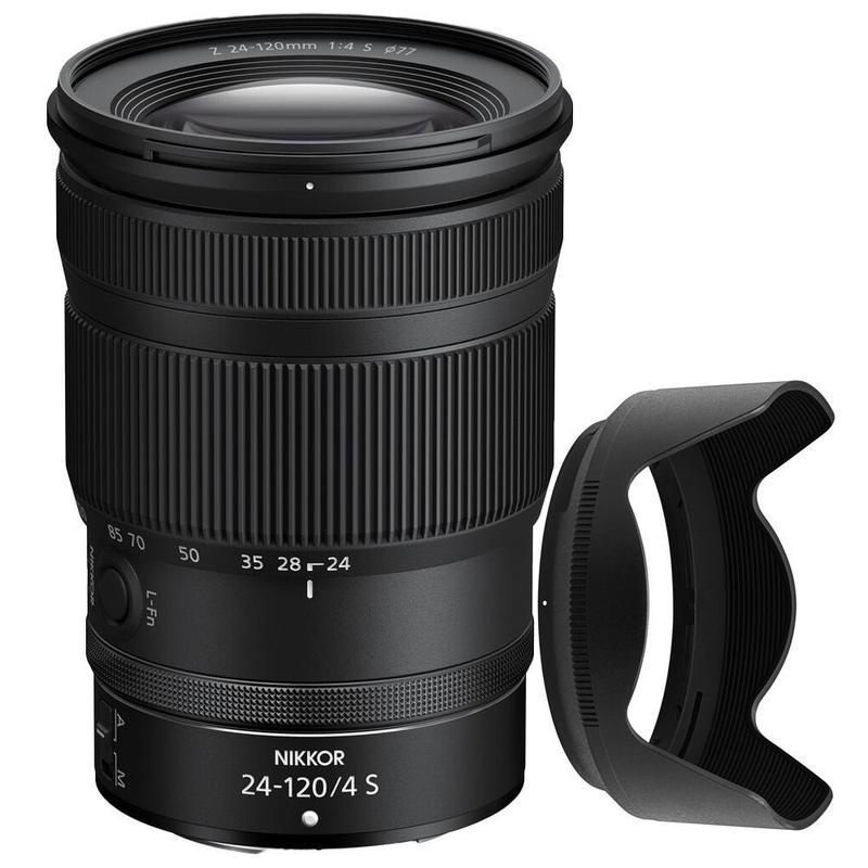 Objetiva Nikon Nikkor Z 24-120mm F/4 S - Câmera Semi e Profissional ...