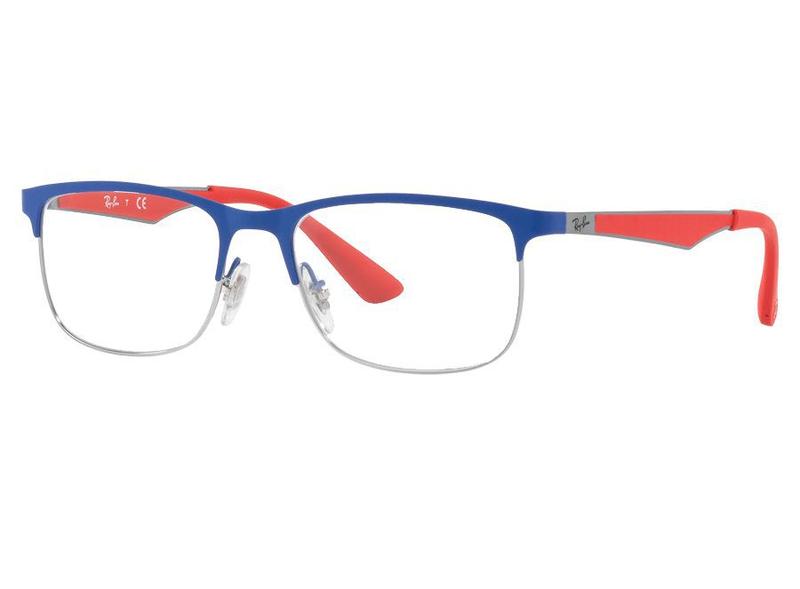 Óculos de Grau Masculino Ray Ban RB1052 4057 Metal Azul - Óculos ...
