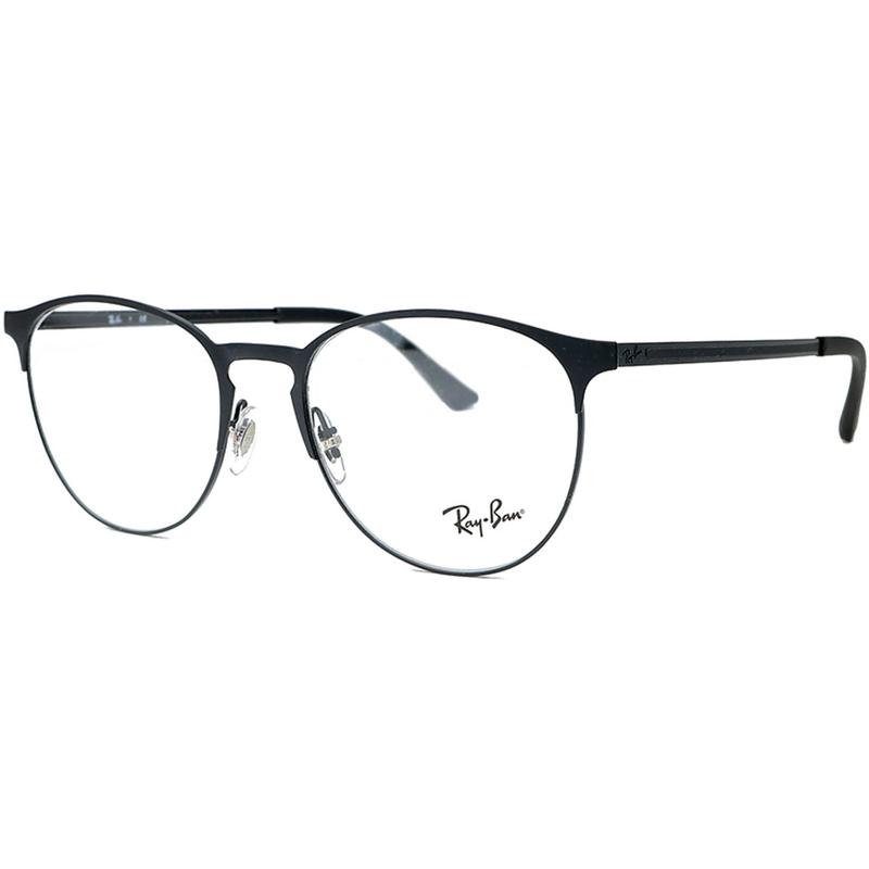 Óculos de Grau Redondo Ray-Ban RB6375 Preto Fosco 2944 - Óculos ...