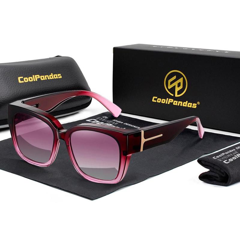 Oculos De Sol Feminino Retro Estilosos Case Coolpandas Óculos De