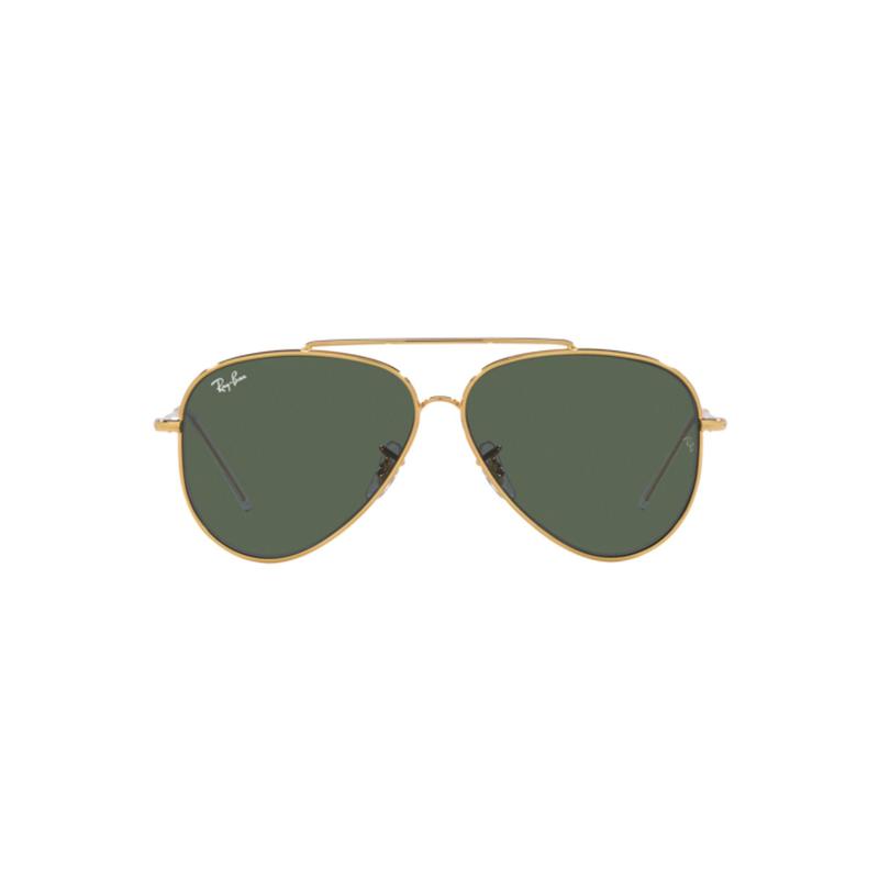 Óculos de Sol Ray Ban Aviator Reverse RBR0101S 001 VR 62 Ouro Lente ...