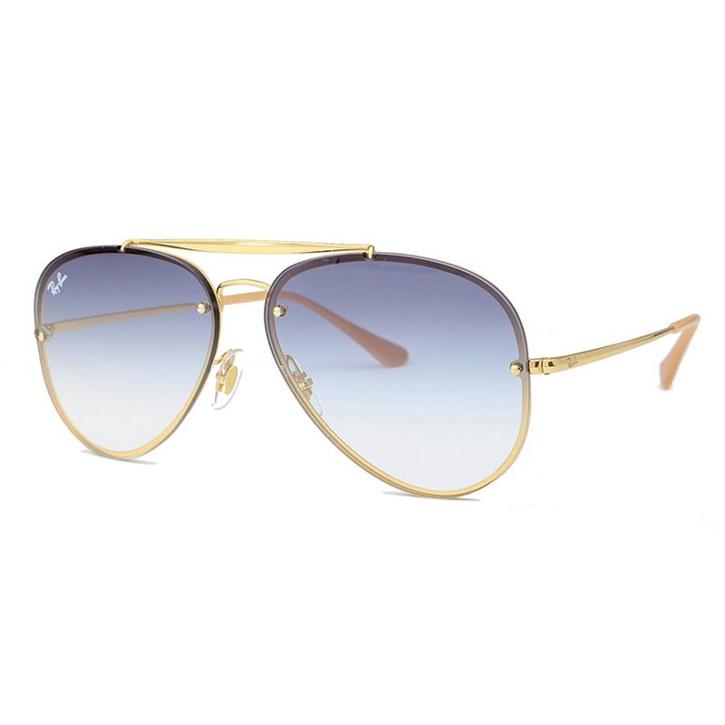 Óculos de sol Ray-Ban Blaze Aviator RB3584-N Dourado 001/19 - Óculos de ...