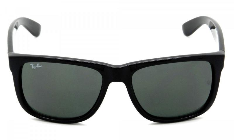 Óculos De Sol Ray-ban Justin RB4165l 601/71 Preto Brilhoso - Óculos de ...
