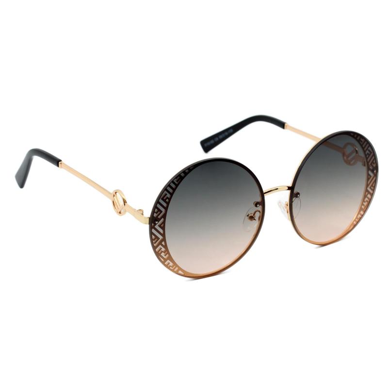 Óculos De Sol Redondo Modelo Dubai Feminino Proteção Uv - Voggar ...