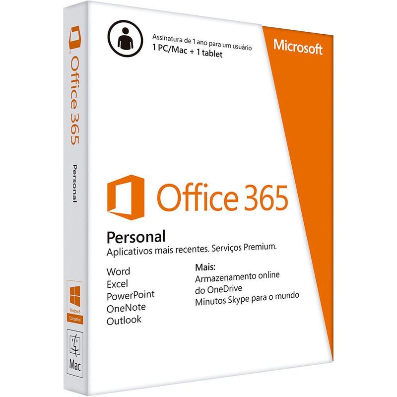 Office 365 Personal 32/64 Bits MICROSOFT - Software - Magazine Luiza