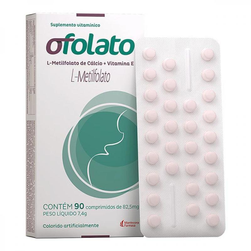 Ofolato 8,5mg 90 comprimidos - HYPERMARCAS - Vitaminas A-Z - Magazine Luiza