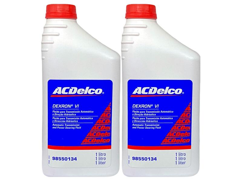 Óleo Acdelco Dexron VI Transmissão e Direção Hidráulica 2 Litros ...