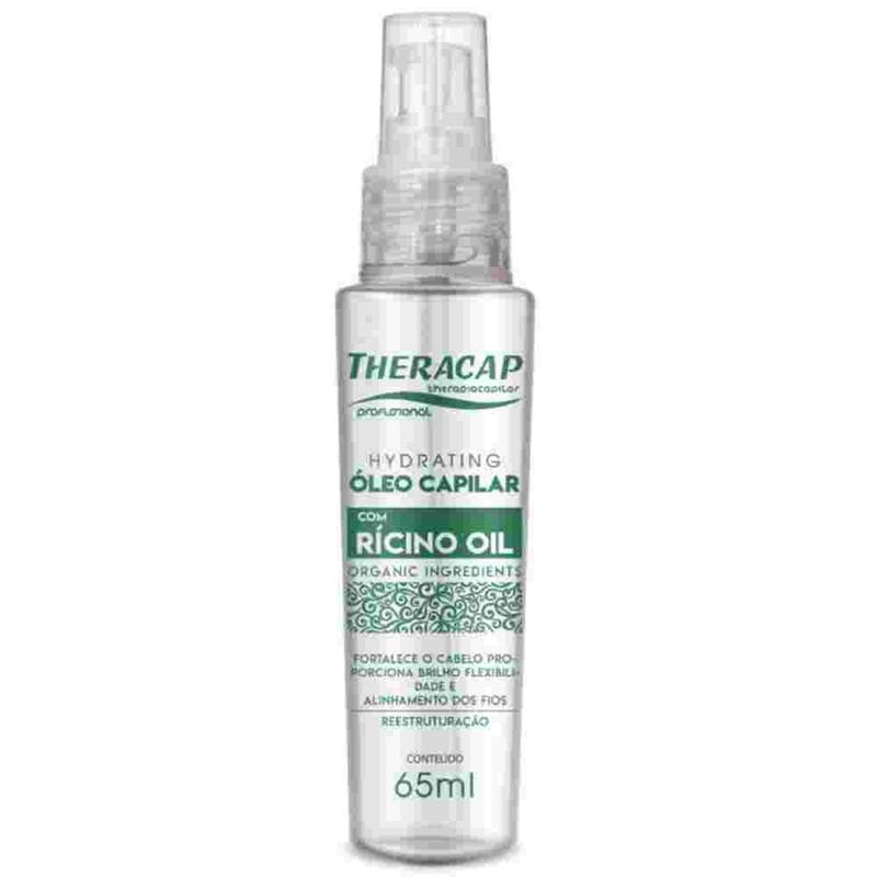 Oleo capilar ricino theracap 65ml profissional - THERACAP COSMETICOS ...
