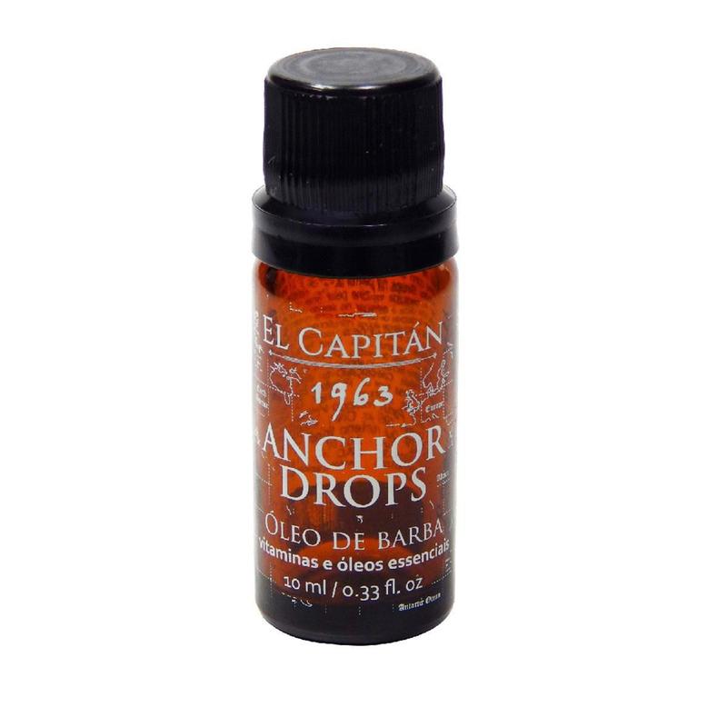 Óleo De Barba Anchor Drops 10Ml El Capitán - Óleo para Barba - Magazine ...