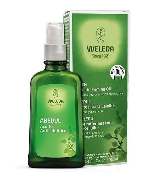 Óleo De Bétula Para Celulite Weleda 100ml - Óleo Corporal - Magazine Luiza