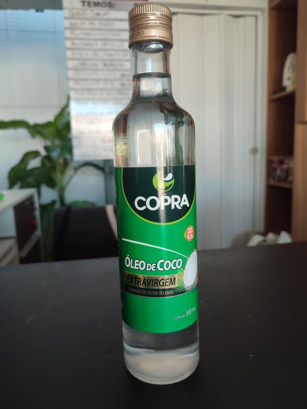 Oleo de coco ext. virgem copra 500ml garrafa - Óleos Fitoterápicos ...