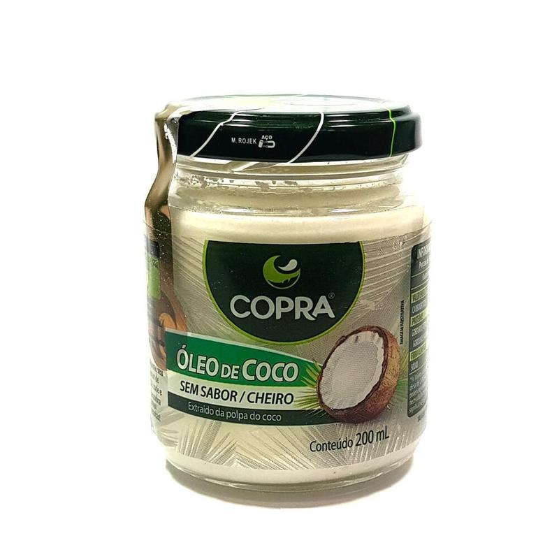 Óleo de Coco Sem Sabor Copra 200ml - Óleos Fitoterápicos - Magazine Luiza