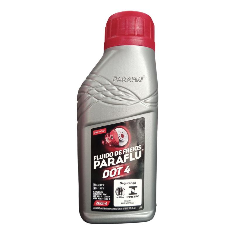 Óleo de freio fluido dot 4 200 ml paraflu - Fluido de Freio - Magazine ...