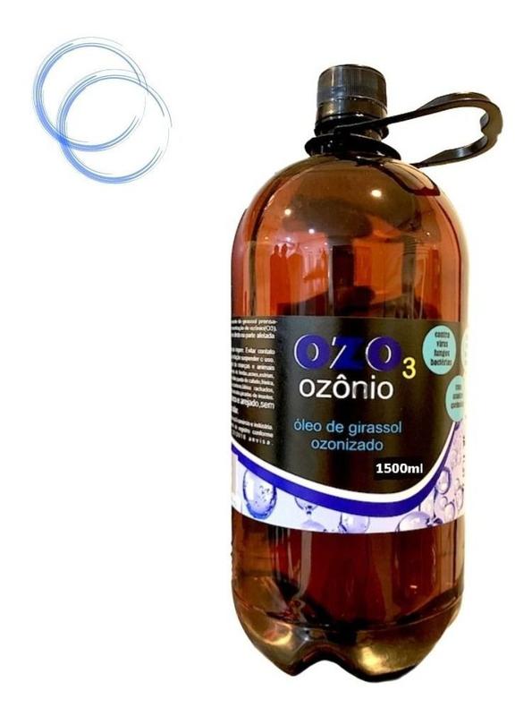 Óleo de girassol ozonizado 1500ml - Ozo 3 - Óleo Corporal - Magazine Luiza