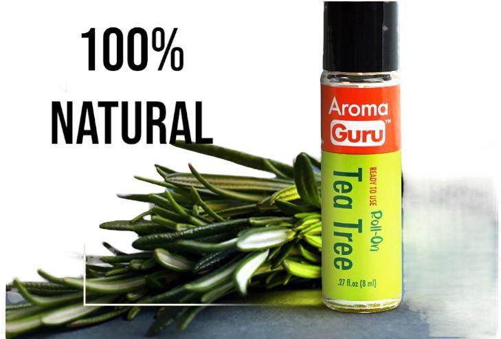 óleo de melaleuca aroma guru trea tree rollon tea tree - Óleos ...