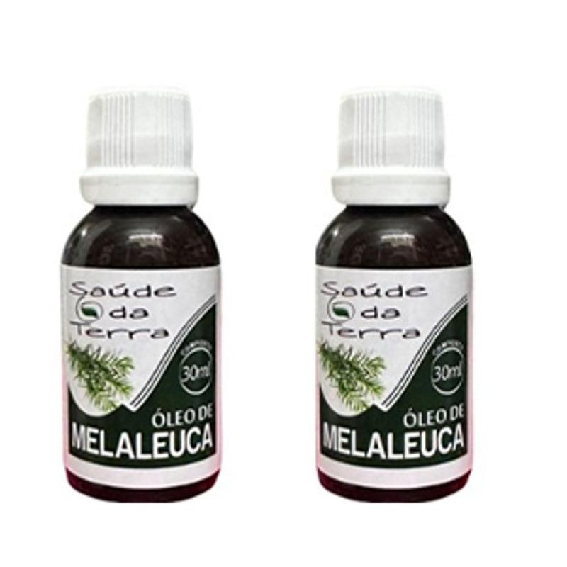Óleo de Melaleuca Kit C/ 2 Unidades 30 mL Cada Combate Micose Unheiro ...