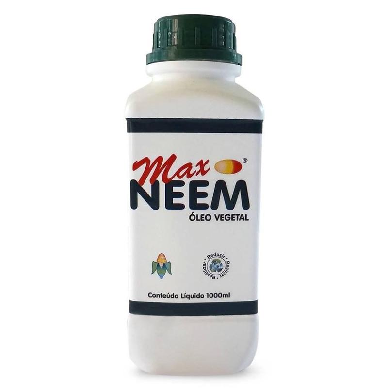 Óleo De Neem Max 1 Litro - Orgânico - Max Neem - Inseticida para ...