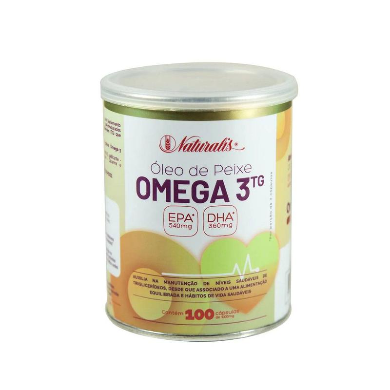Óleo de Peixe Omega-3 Naturalis 100 Cápsulas - Ômega 3 / Óleo de Peixe ...