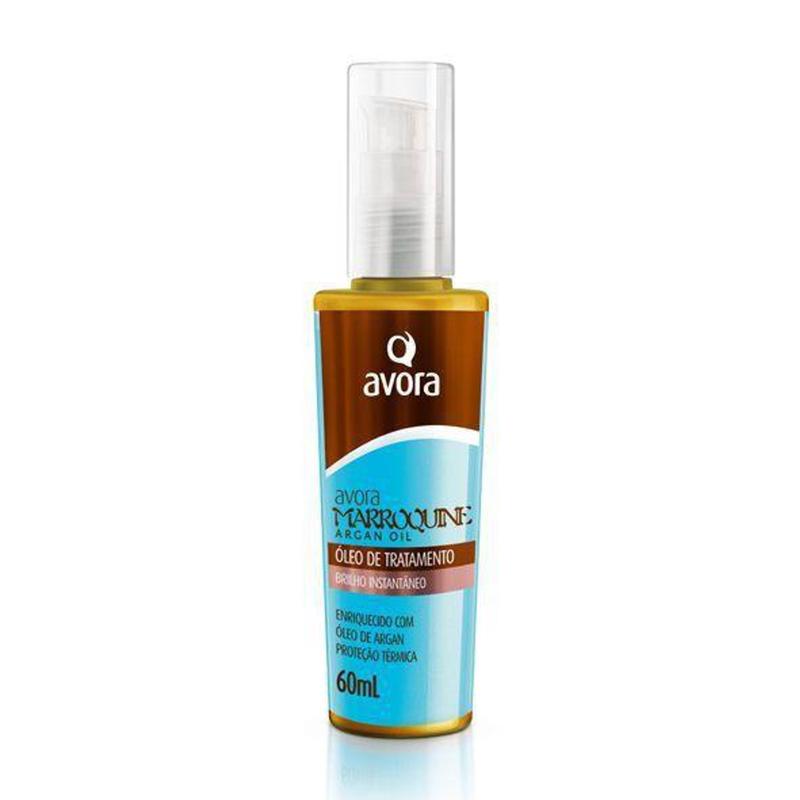 Óleo de Tratamento Avora Marroquine Argan Oil - 60ml - Óleo Capilar ...