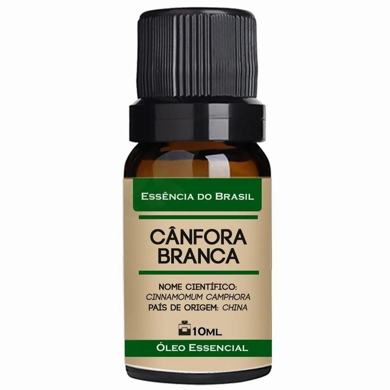 Óleo Essencial Cânfora Branca 10ml - Puro E Natural - Essência do ...