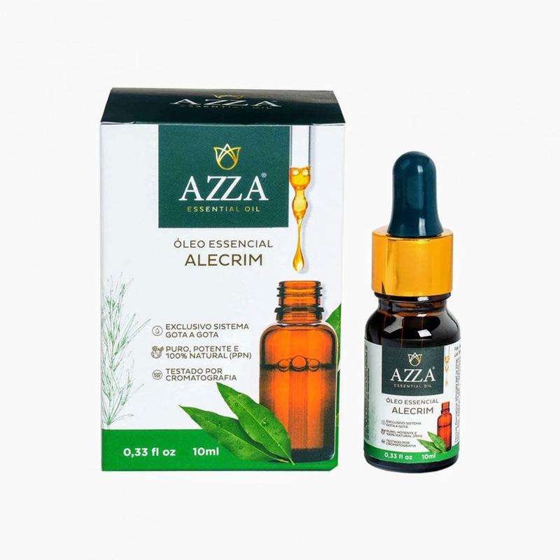 Óleo Essencial de Alecrim Azza 10mL - Óleos Essenciais - Magazine Luiza