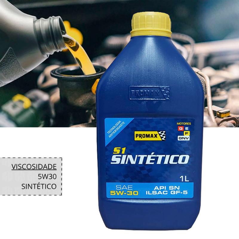 Óleo Lubrificante 5w30 Sintético Promax Api Sn 1l - Lubrificantes ...