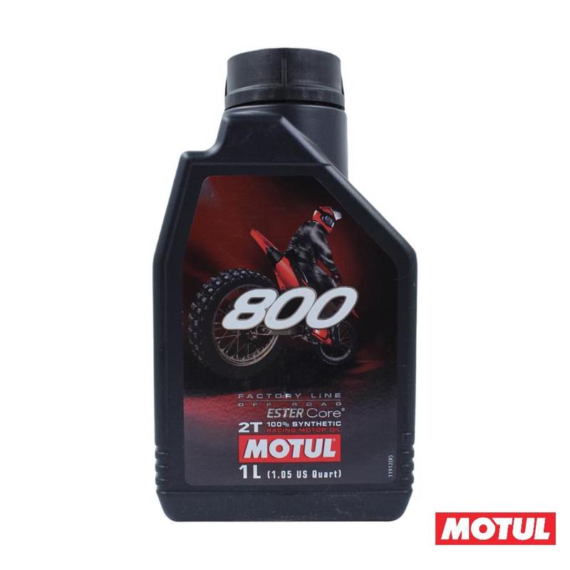 Óleo Lubrificante Motul 800 2T Off Road Sintético 1 Litro ...