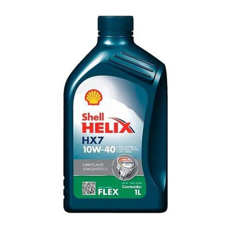 Óleo Lubrificante Semissintético 10W40 Shell Helix HX7 (1 Litro ...