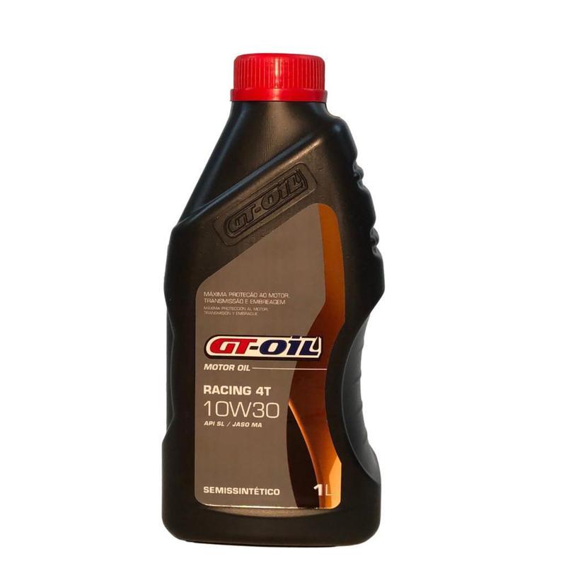 Óleo Lubrificante Semissintetico GT-Oil Racing 4T 10W30 - 1L ...