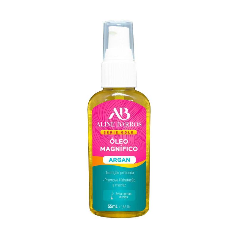 Óleo Magnífico Aline Barros Argan 55Ml - Óleo Corporal - Magazine Luiza
