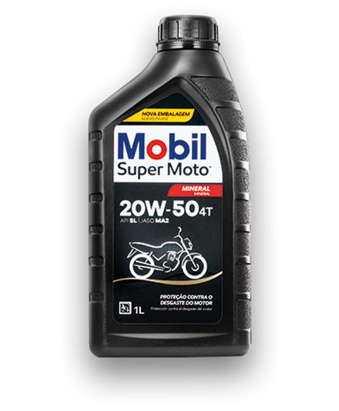 Óleo Mobil 20W-50 4T API SL JASO MA2 - Mobile - Lubrificante para Moto ...