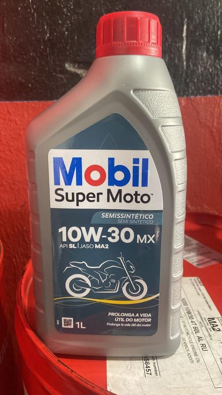Óleo mobil super moto 10w- 30 mx - Lubrificante para Moto - Magazine Luiza