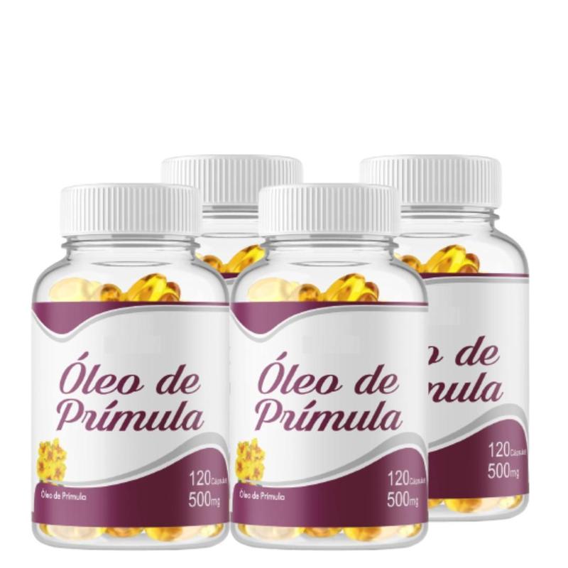 Oleo Primula 480 cápsulas 500 mg 4 frascos x 120 caps - NS SUPLEMENTOS ...