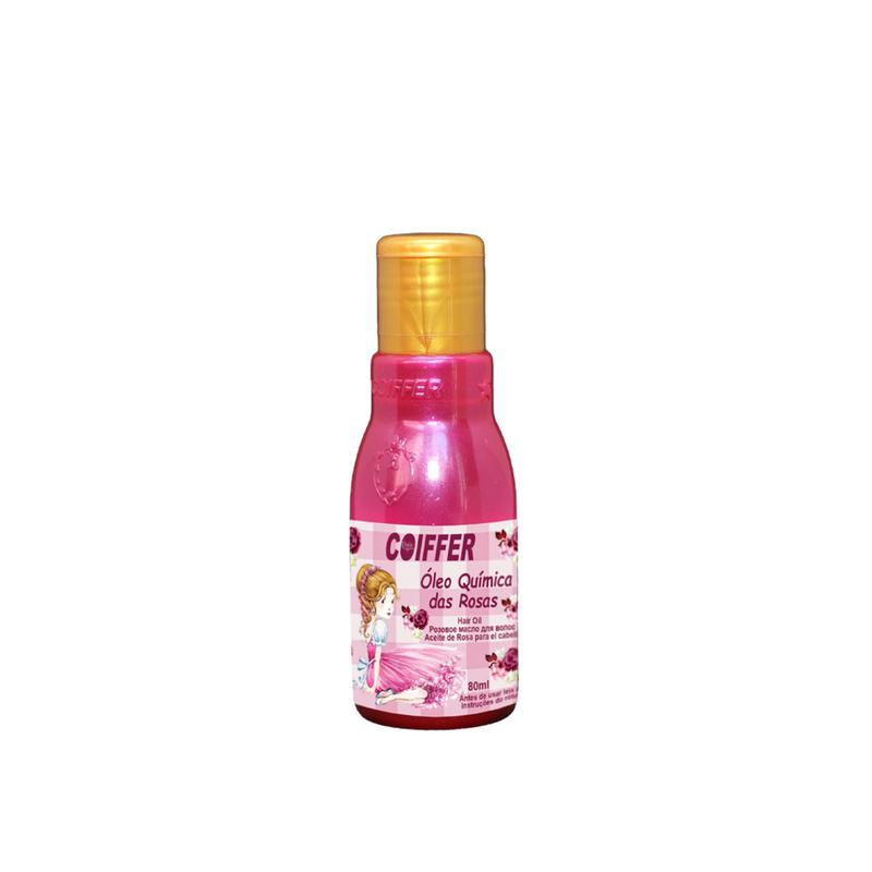 Óleo Química das Rosas Coiffer 80ml - Óleo Capilar - Magazine Luiza