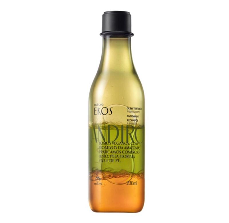 Oleo Trifásico Corporal Natura Ekos 200ml - Escola o Seu - Óleo ...