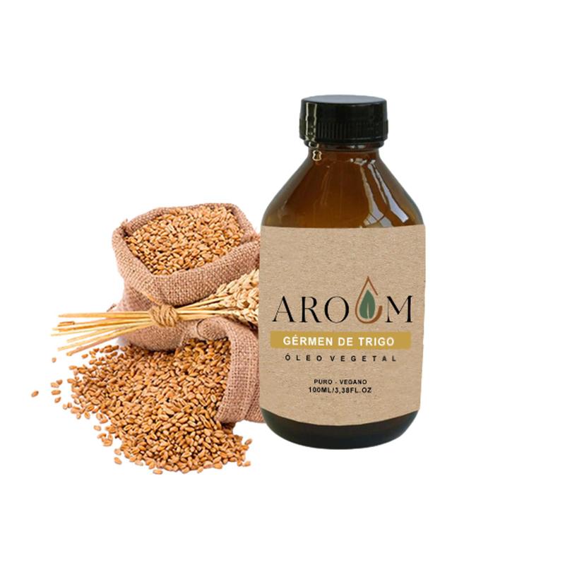 Óleo Vegetal Puro - Gérmen de Trigo - Aromaterapia Aroom - 100 ML ...